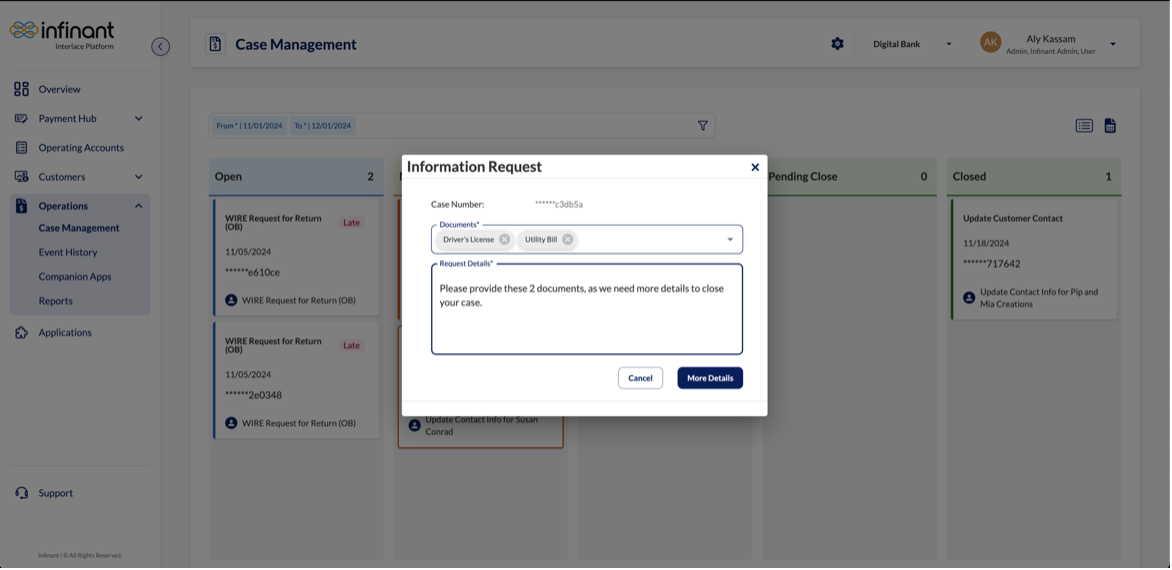 Vital Exception Handling for Payments in Embedded Banking | Infinant